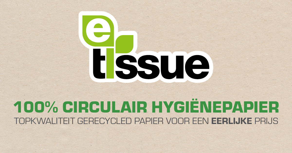 Euro Products - Nieuw: E-Tissue, 100% circulair hygiëne papier